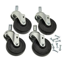 Heavy Duty Caster Kit, 4" (Set of 4)